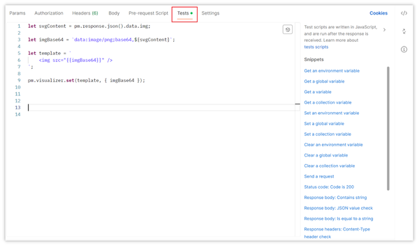 How to Decode (Visualize) Base64 Encoded Images in Postman? How to Decode (Visualize) Base64 Encoded Images in Postman?